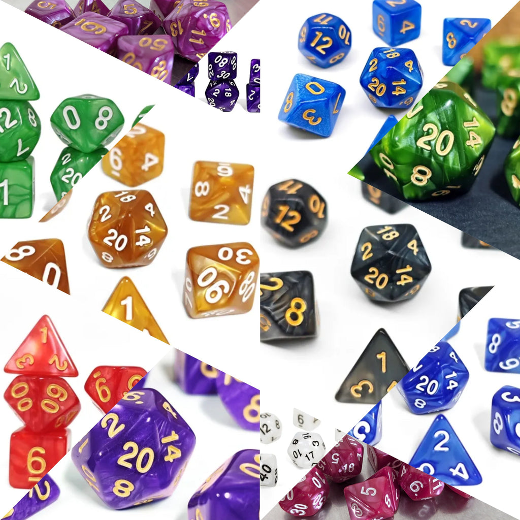 Pearl Dice & Marble Dice Collection