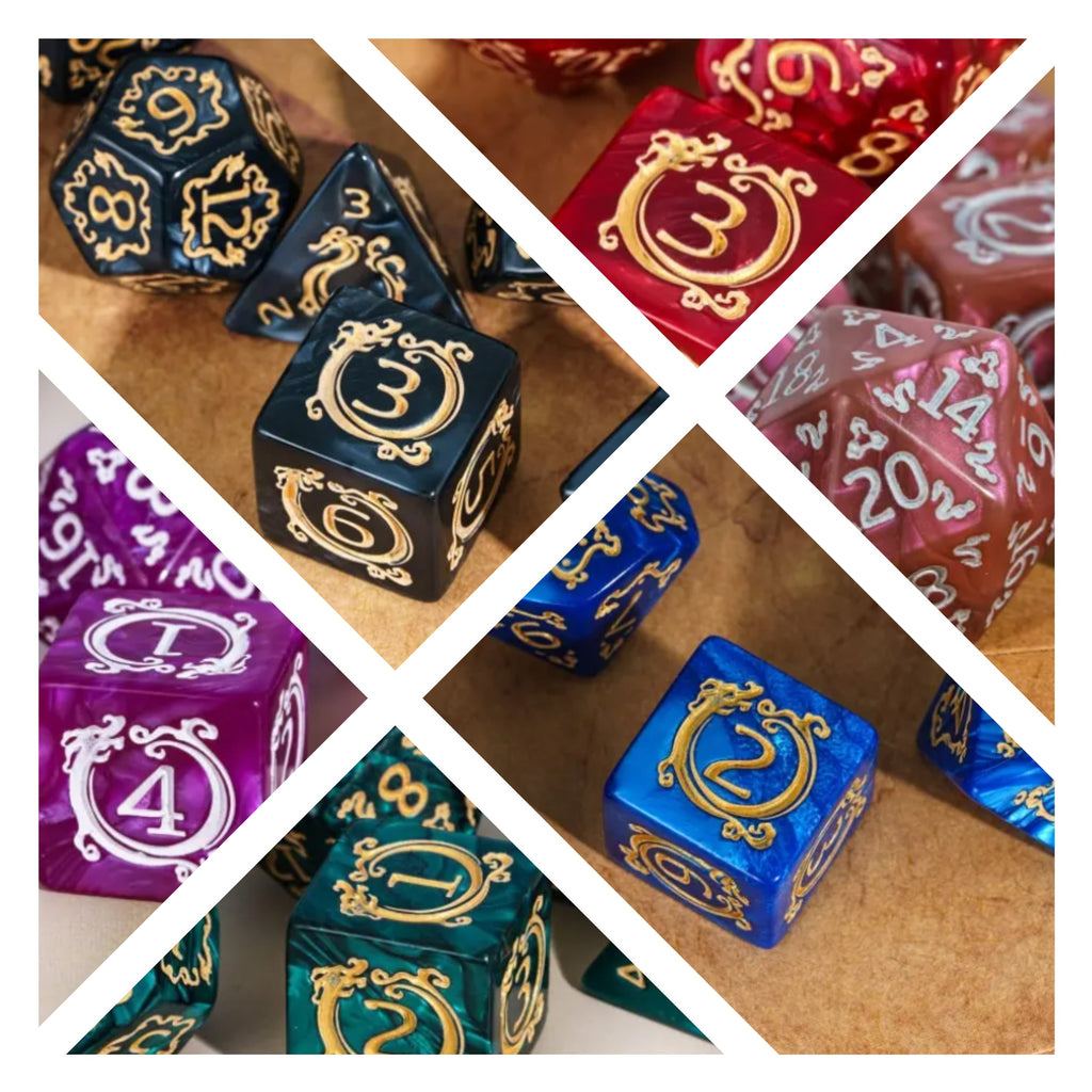 Dragon Dice | Unleash Your Inner Dragon with the Dragon Script Dice Co