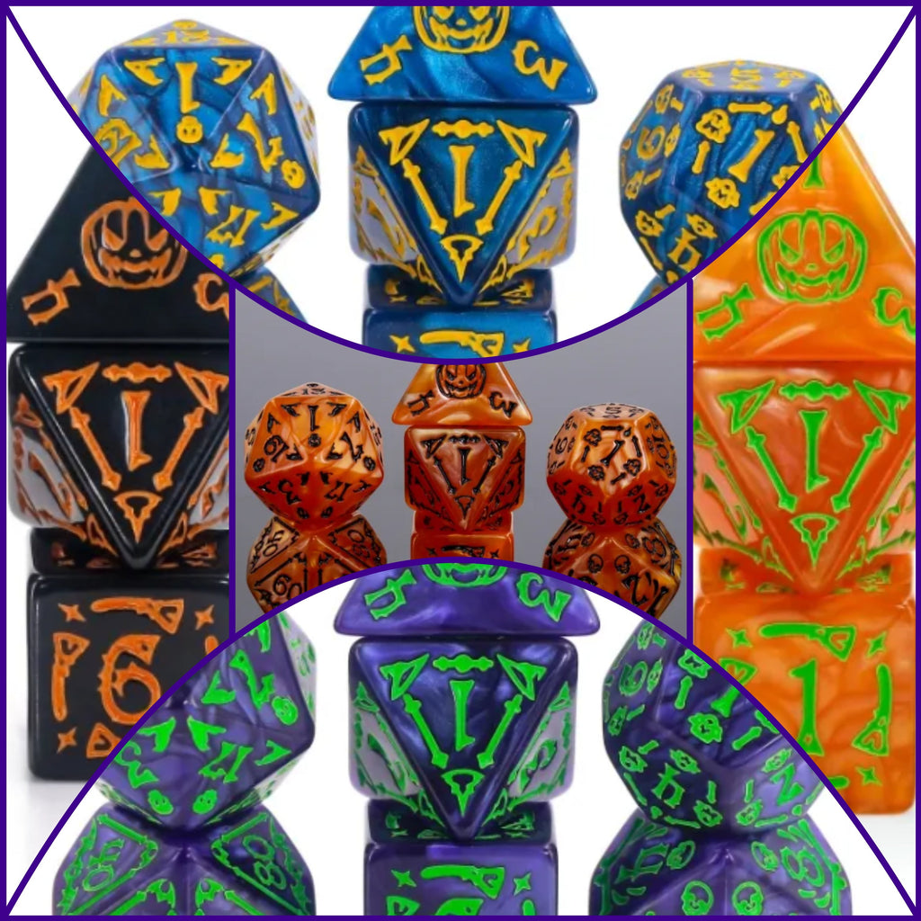 Halloween Haunt Dice Collection | Spooky Dice Collection