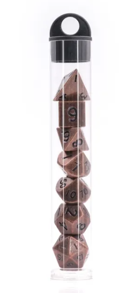 10mm to 15mm Mini Metal Polyhedral Dice | BrycesDice
