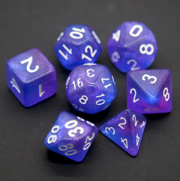 Dice for Dungeons and Dragons, Role Playing Games, Bunco and More