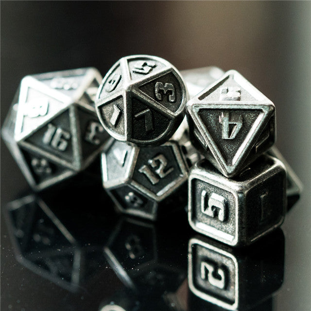 10mm to 15mm Mini Metal Polyhedral Dice | BrycesDice
